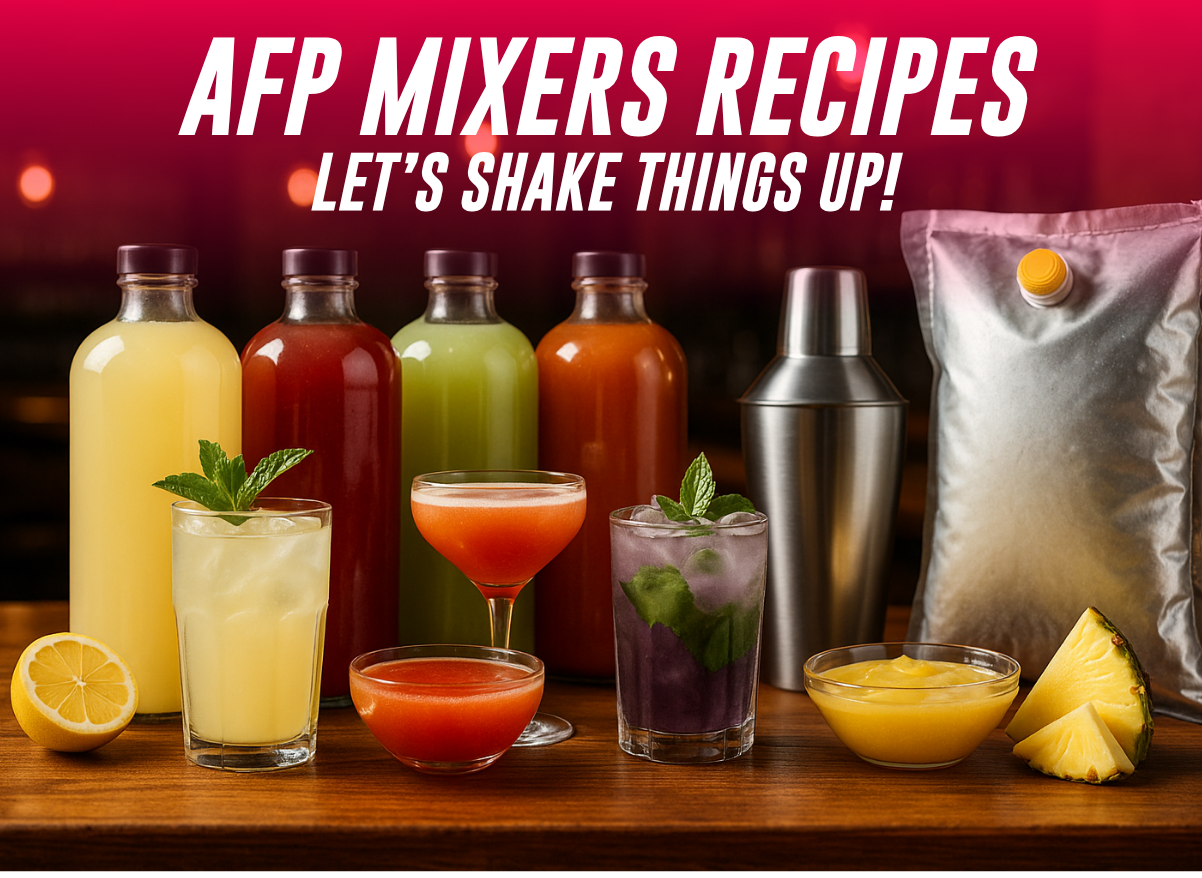 🍸 Mix It Up with AFP: Fresh Aseptic Fruit Purée Mixers You Can Craft In ...