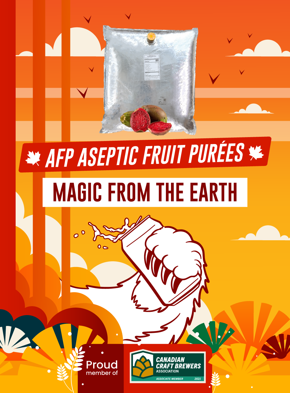 Aseptic Fruit Purees | Fresh Fruit Ingredient For Natural Beverages ...